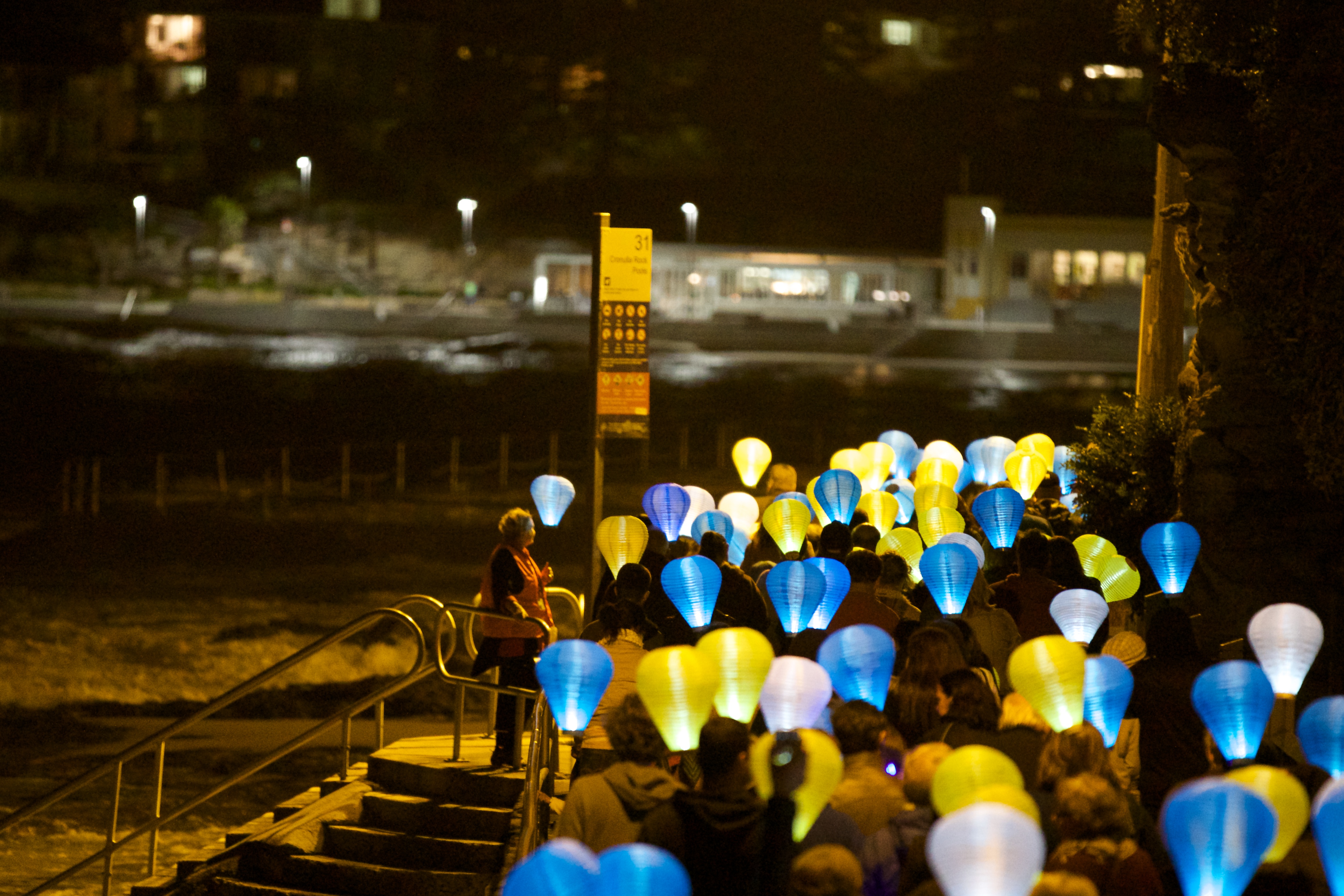 Cronulla Light the Night - The Beast