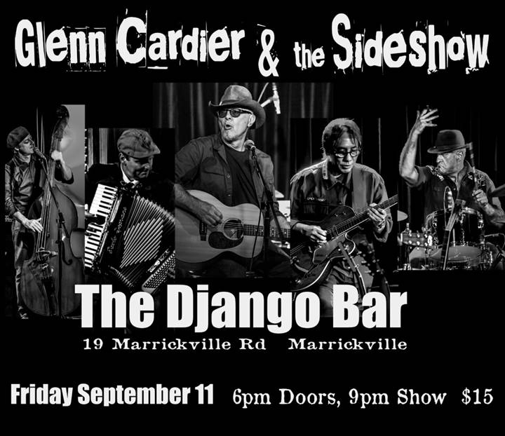 Glenn Cardier & The Sideshow @ Django - The Beast