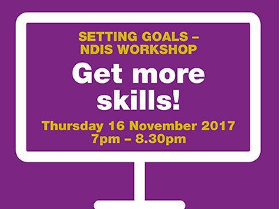 Setting Goals NDIS Workshop - The Beast